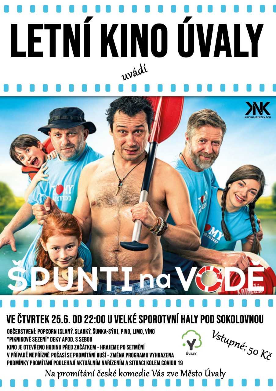 Letní kino Úvaly - Špunti na vodě - Město Úvaly